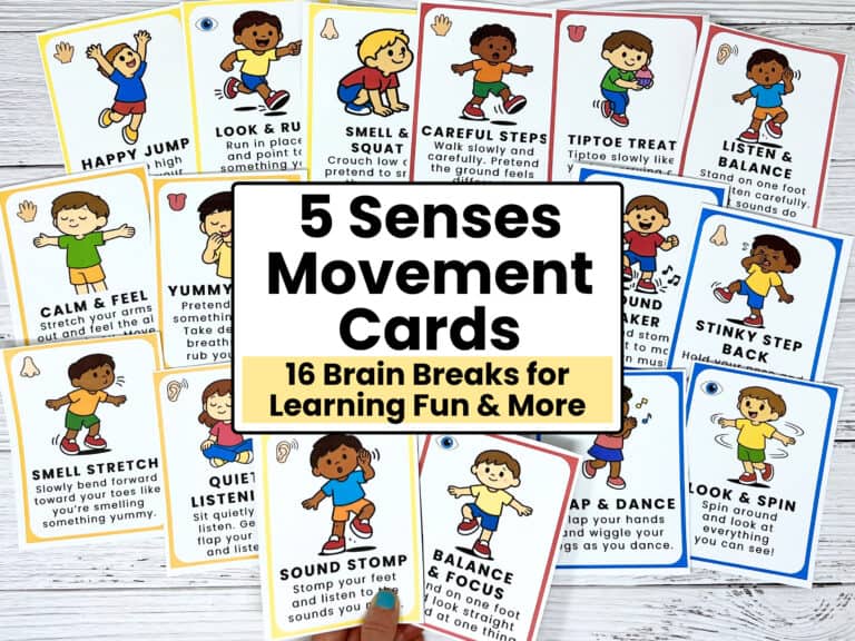 Five Senses Printables Pack for Sorting Fun and More (Free) - Rock Your ...