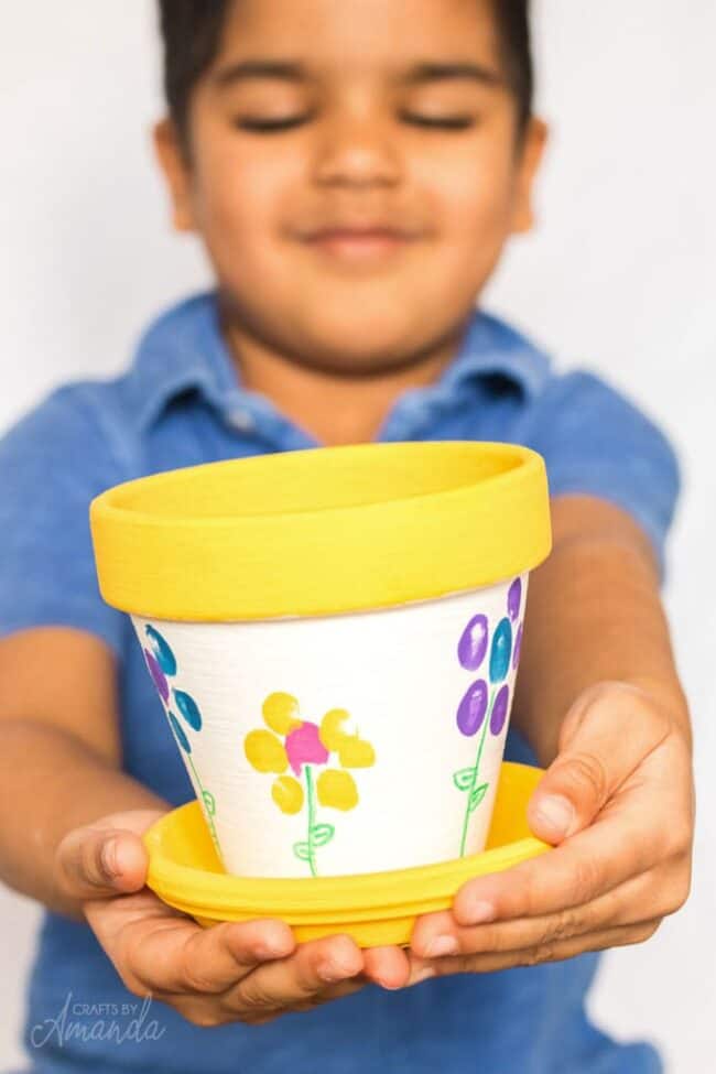 Flower Pot Painting Ideas That Your Kids Will Love- Rock Your Homeschool