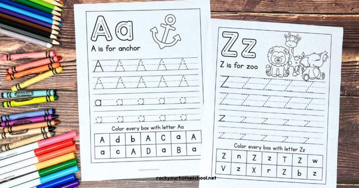 Free Print Handwriting Worksheets for ABCs of Summer Fun- Rock Your ...