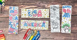 4th of July Bookmarks to Color for Creative Holiday Fun (Free) - Rock ...