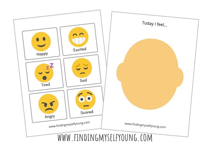 17 Free Emotions Printables for Kids to Learn About Feelings- Rock Your ...
