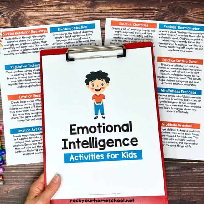 19 Fun Emotional Intelligence Activities for Kids (Free)- Rock Your ...