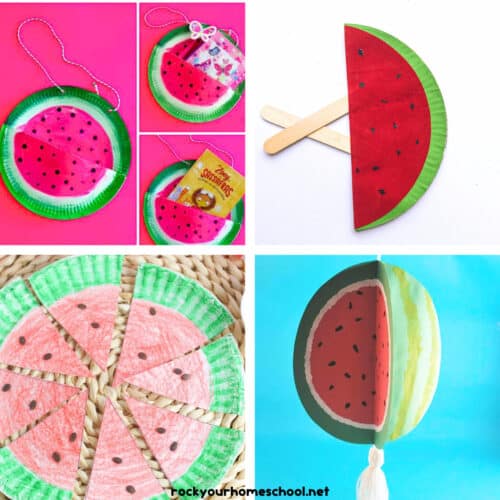 Watermelon Crafts For Kids: 15 Ways To Have Sweet Fun- Rock Your Homeschool