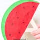 Watermelon Paper Plate Craft: How to Make a Cool Fan- Rock Your Homeschool