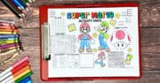 Super Mario Activity Sheets for Awesome Fun With Kids (Free) - Rock ...