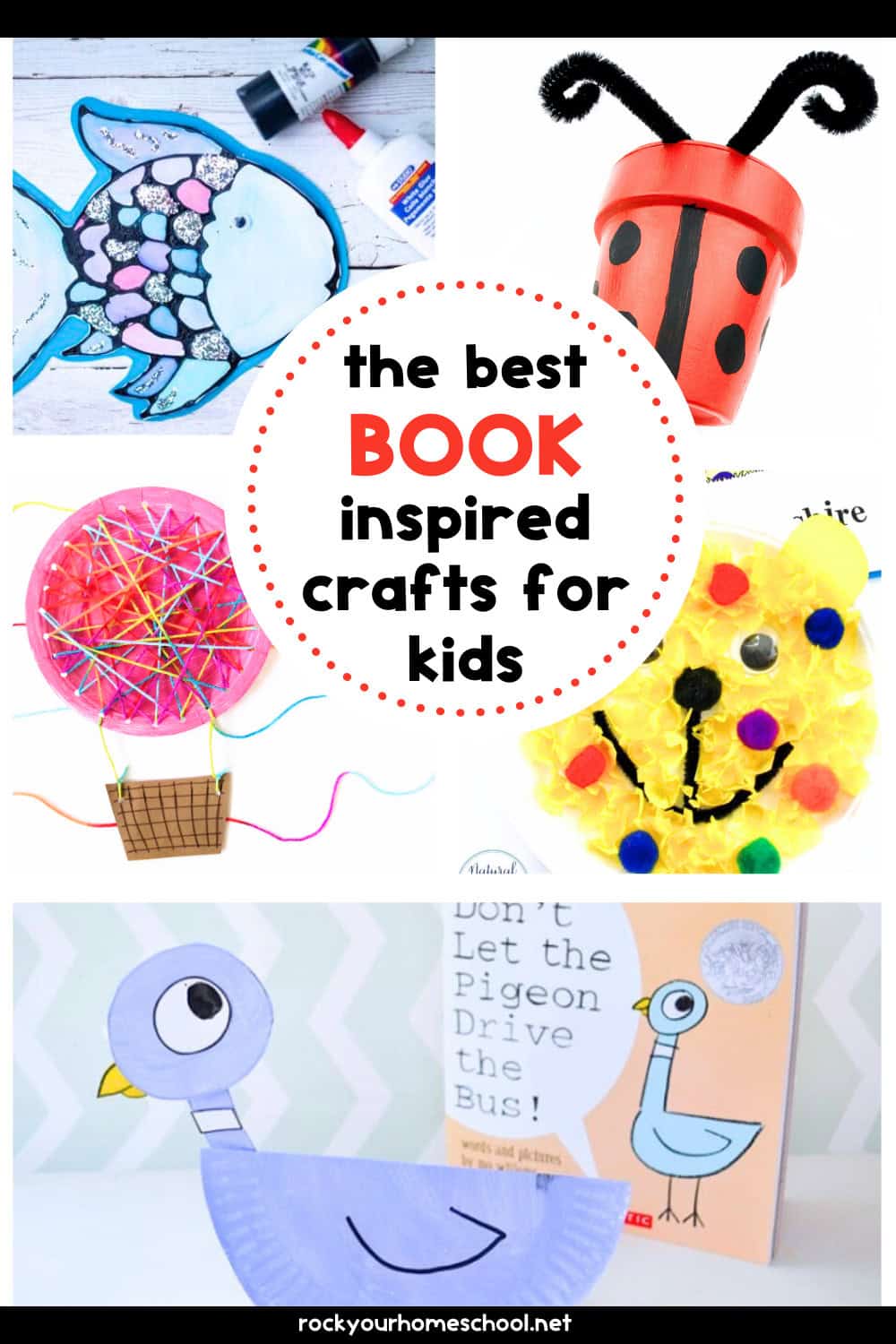 Book Themed Crafts: 21 Cute And Easy Ideas For Kids- Rock Your Homeschool