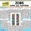 Jobs Color by Number Pages - Rock Your Homeschool