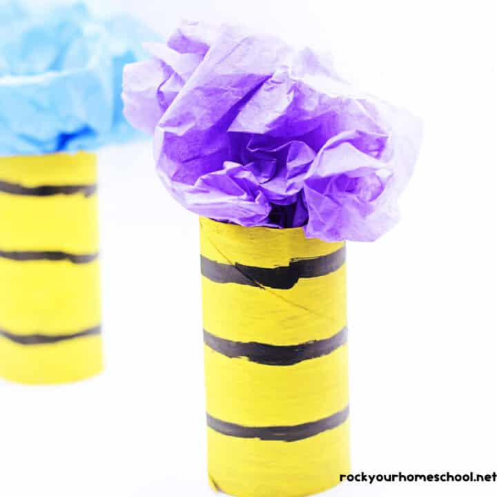 Truffula Tree Craft: How To Easily Make With Toilet Paper Roll - Rock ...