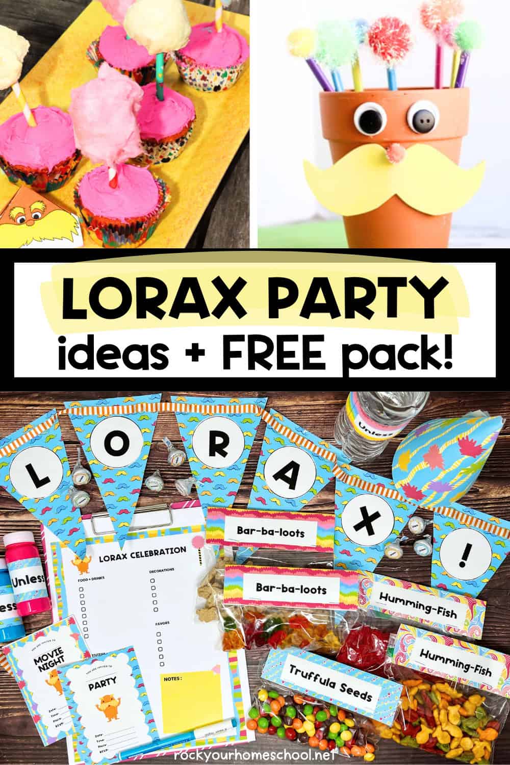 Lorax Party Ideas to Easily Make It A Fun Celebration- Rock Your Homeschool