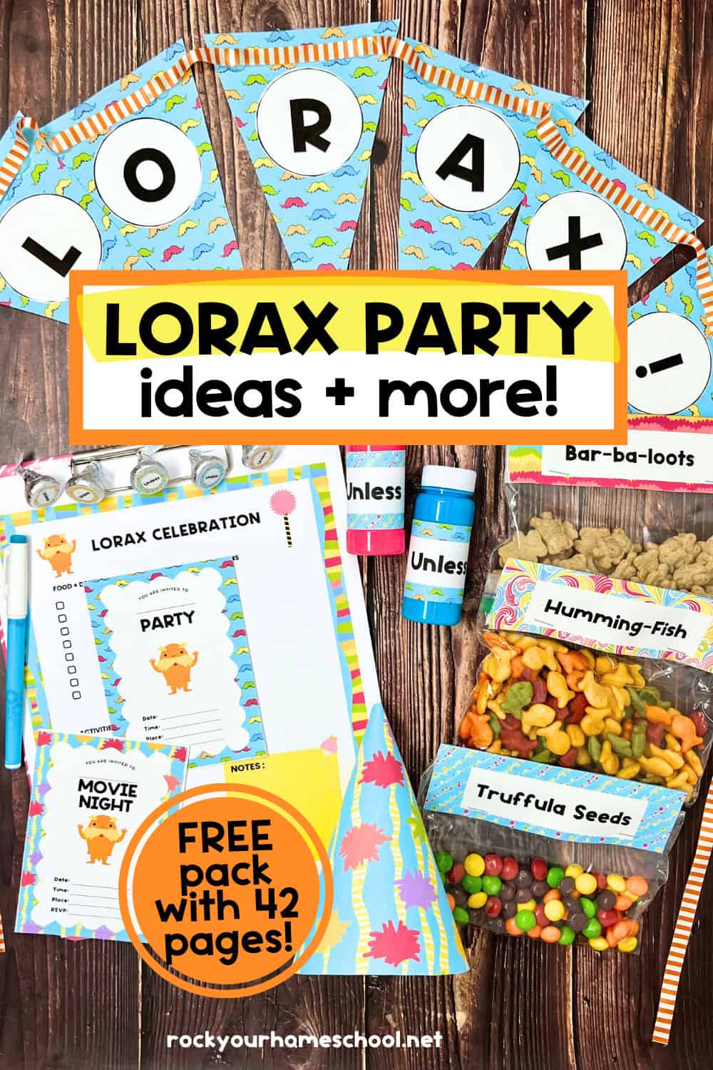 Lorax Party Ideas to Easily Make It A Fun Celebration- Rock Your Homeschool