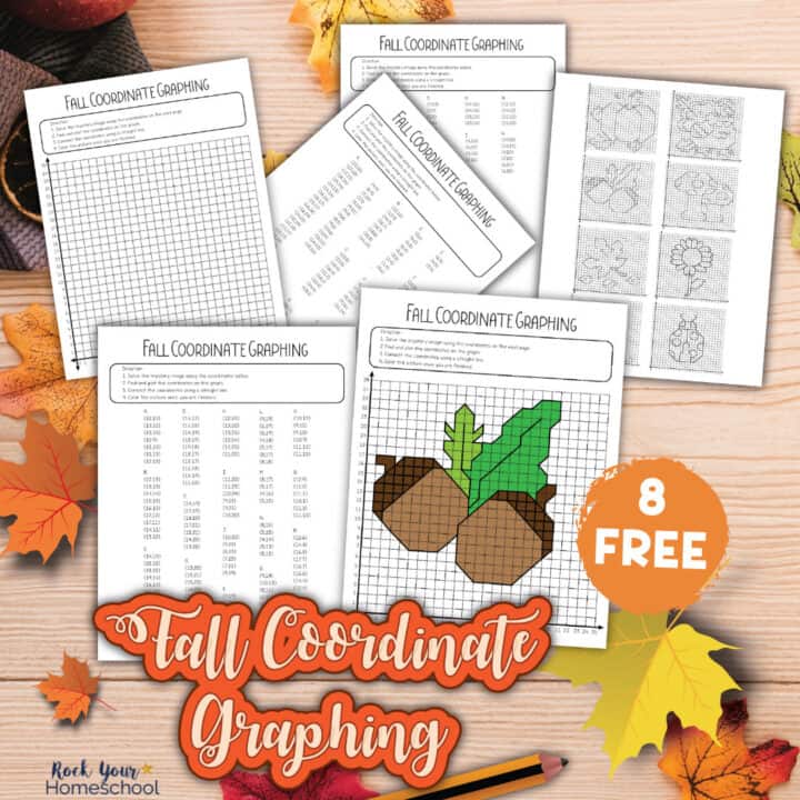 Coordinate Graphing Pictures: How To Use For Fall Fun (Free)- Rock Your ...