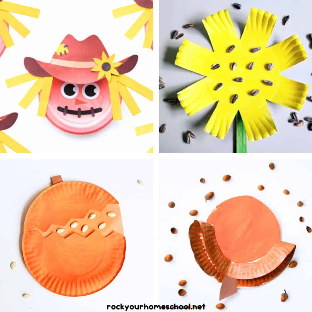 Fall Paper Plate Crafts: 15 Cute Ideas for Easy Autumn Fun - Rock Your ...