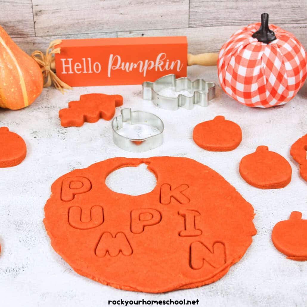 Pumpkin Playdough: How To Make And Ideas for Enjoying- Rock Your Homeschool