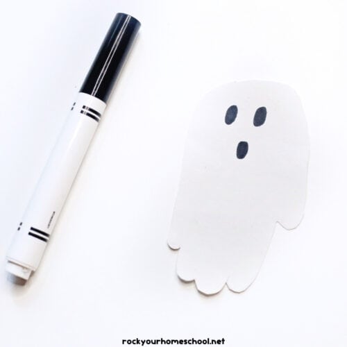 Ghost Handprint Craft: How To Make For Halloween Fun - Rock Your Homeschool