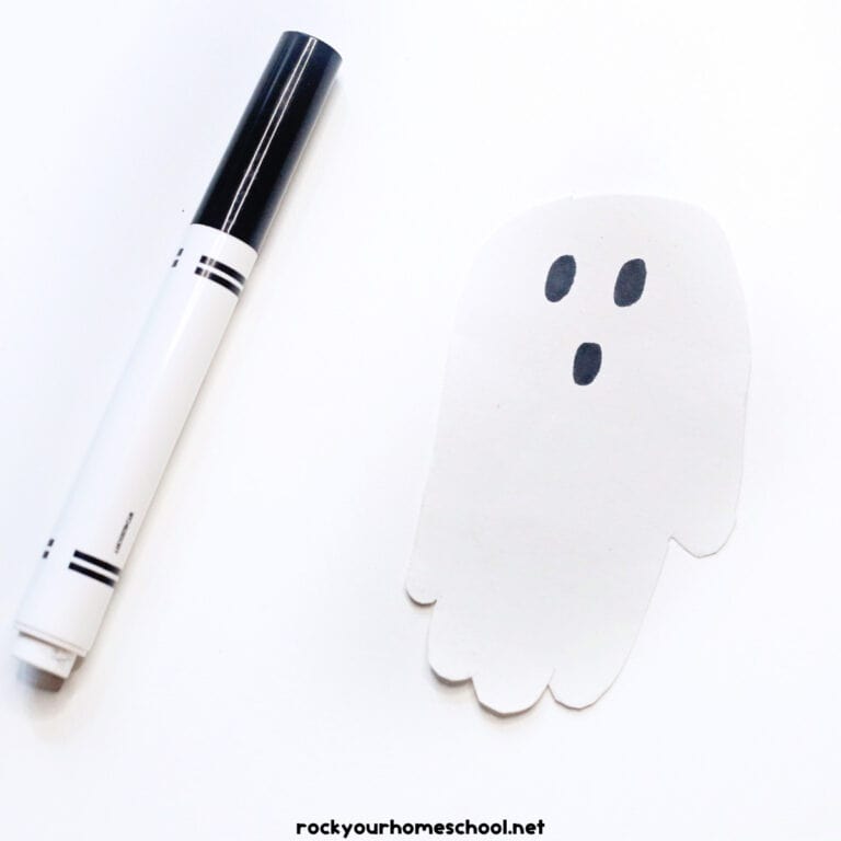 Ghost Handprint Craft: How To Make For Halloween Fun - Rock Your Homeschool
