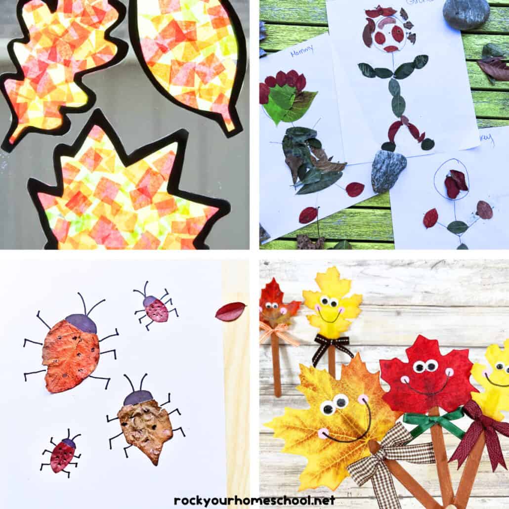 Leaf craft ideas store