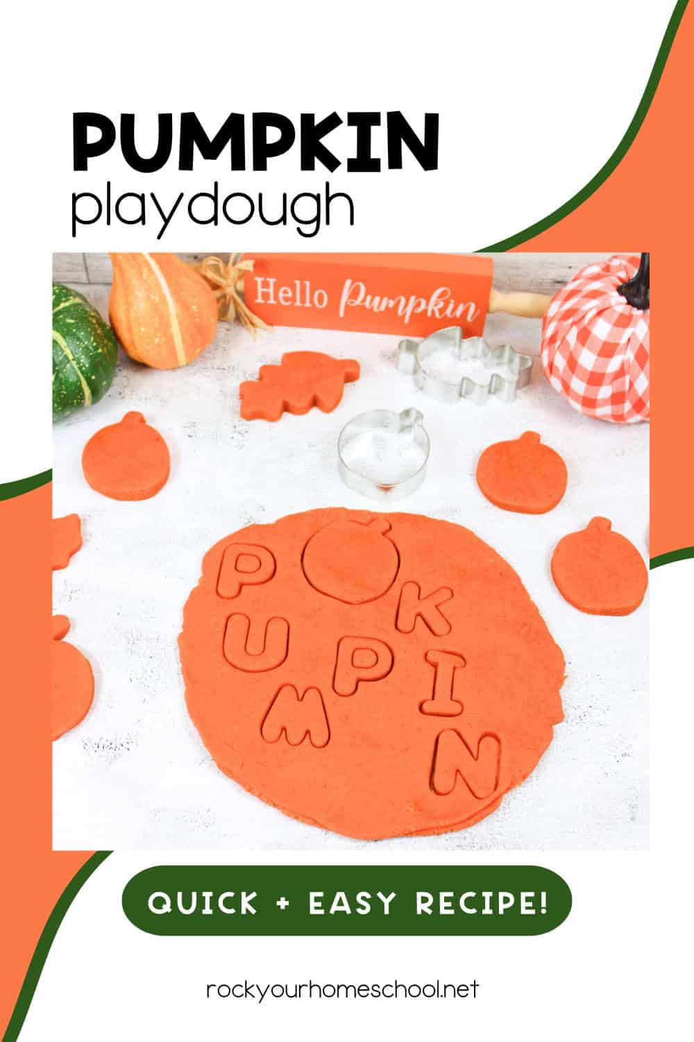 Pumpkin Playdough: How To Make And Ideas for Enjoying- Rock Your Homeschool