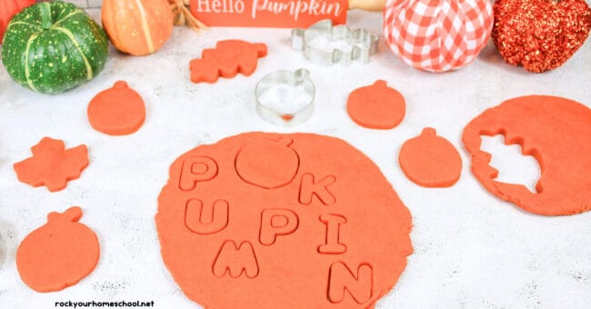 Pumpkin Playdough: How To Make And Ideas for Enjoying- Rock Your Homeschool