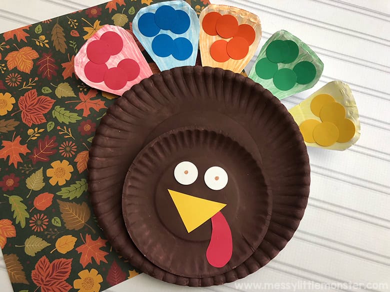 15 Paper Plate Turkey Crafts For Easy Thanksgiving Fun - Rock Your ...