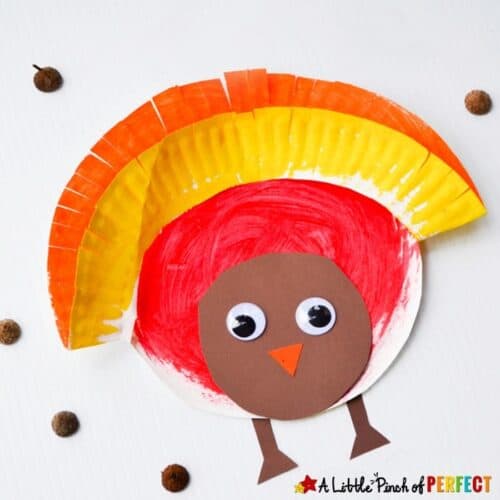15 Paper Plate Turkey Crafts For Easy Thanksgiving Fun - Rock Your ...