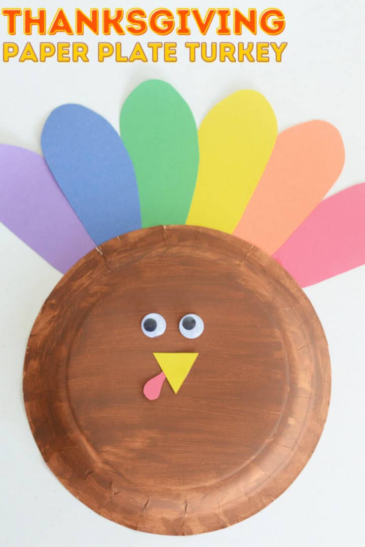 15 Paper Plate Turkey Crafts For Easy Thanksgiving Fun - Rock Your ...