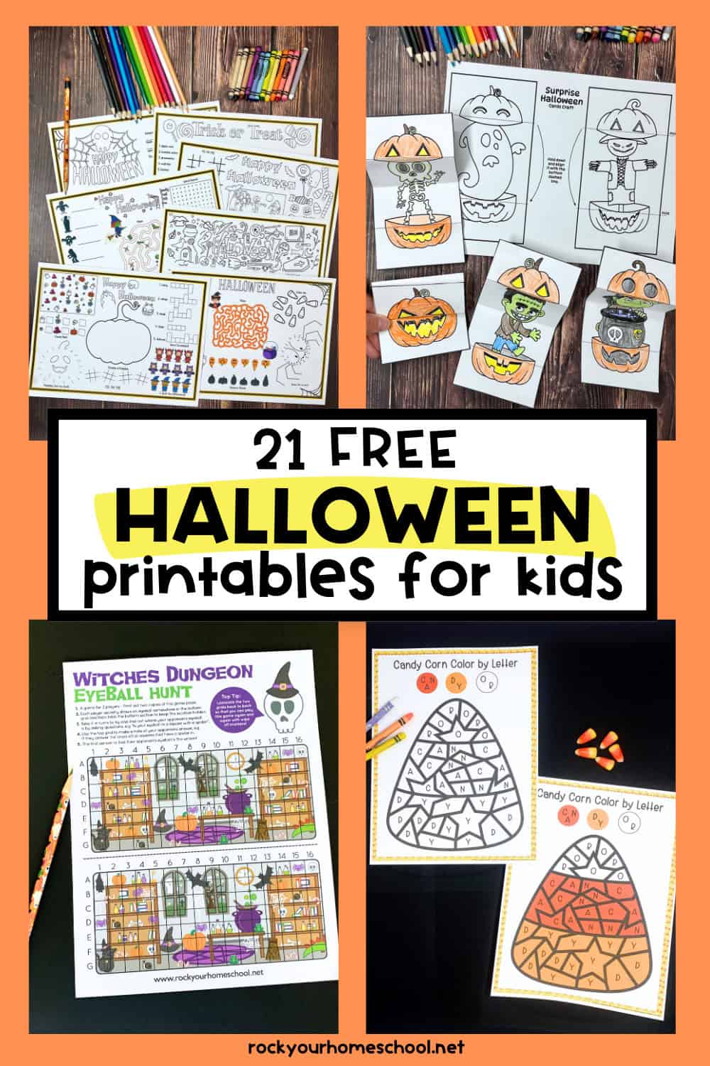 Free Halloween Printables: 21 Fantastic and Fun Ideas for Kids - Rock ...