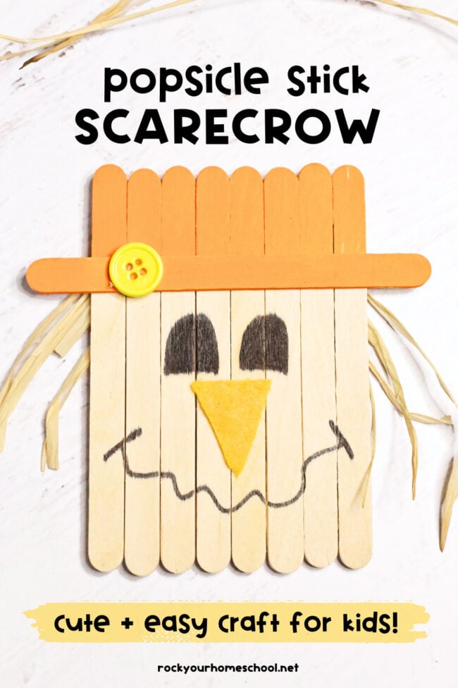 Scarecrow Crafts For Kids: 15 Simple And Fun Ideas - Rock Your Homeschool
