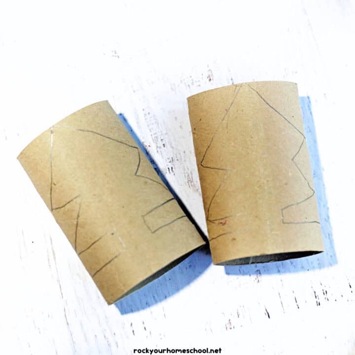 Christmas Tree Toilet Paper Roll: How to Make This Easy Craft- Rock ...