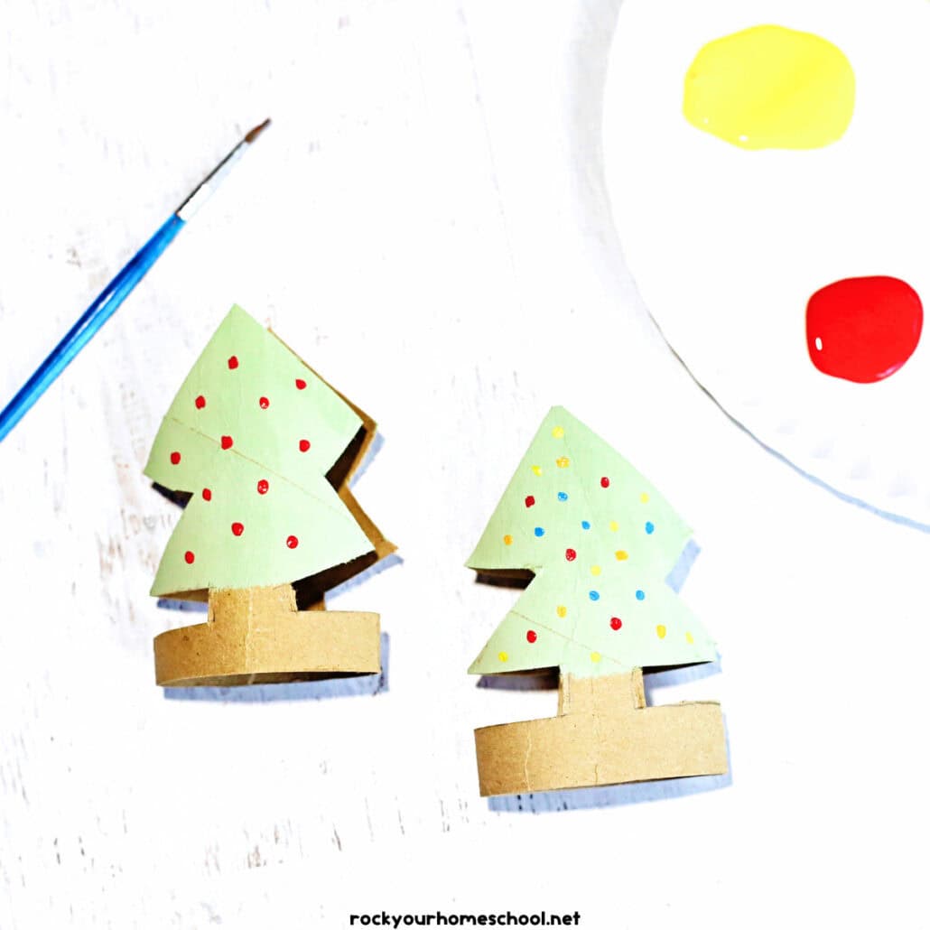 Christmas Tree Toilet Paper Roll: How to Make This Easy Craft- Rock ...