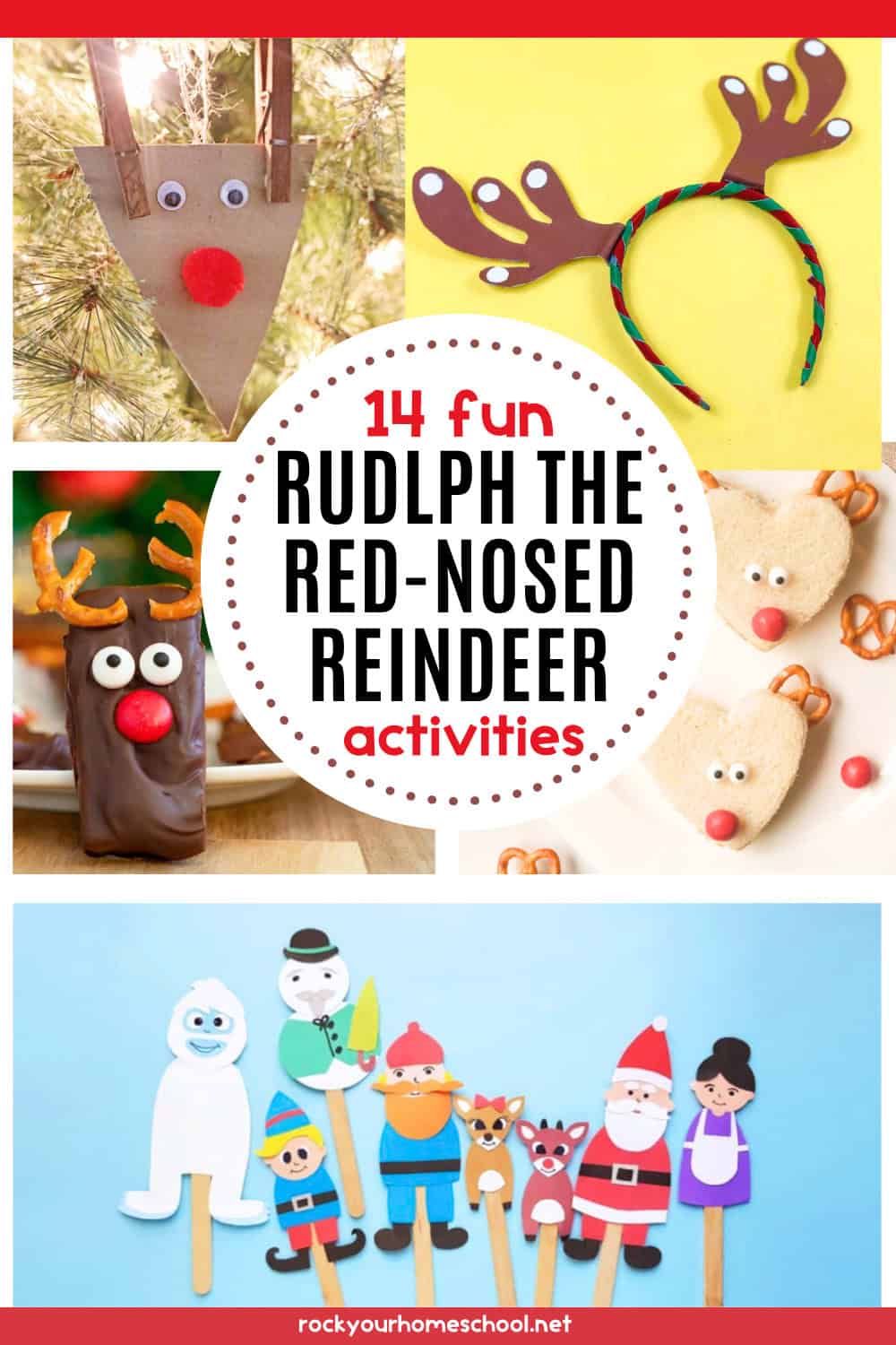 Rudolph The Red-Nosed Reindeer Activities: 14 Easy & Fun Ideas- Rock ...