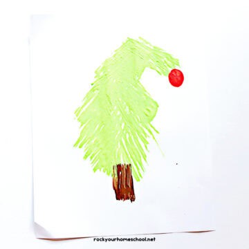 Easy Grinch Craft: How to Make This Cute Christmas Tree- Rock Your ...