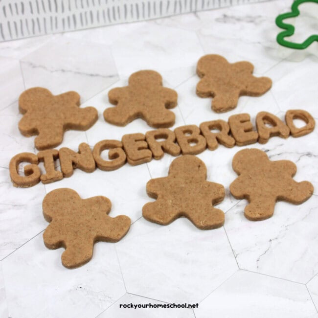 Gingerbread Playdough Recipe: How to Make for Fun Sensory Play - Rock ...