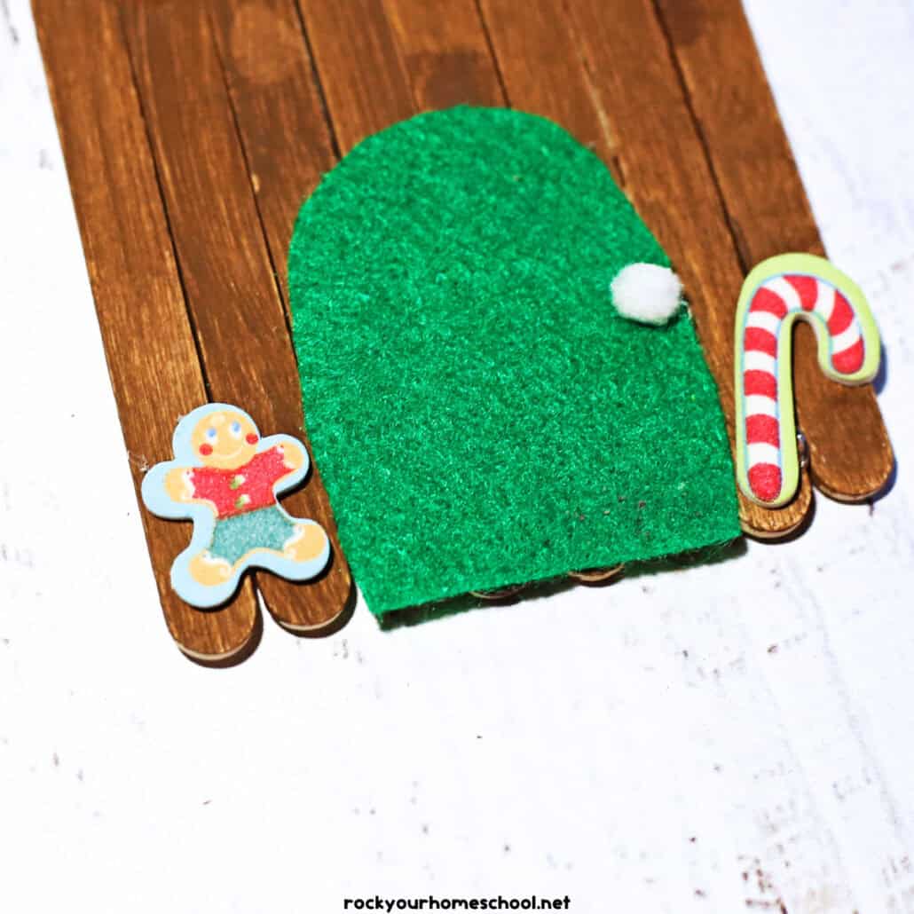 Popsicle Stick Gingerbread House: How to Make this Holiday Craft- Rock ...