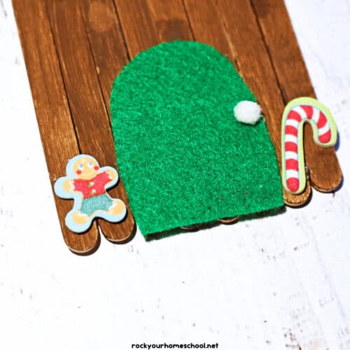 Popsicle Stick Gingerbread House: How to Make this Holiday Craft- Rock ...