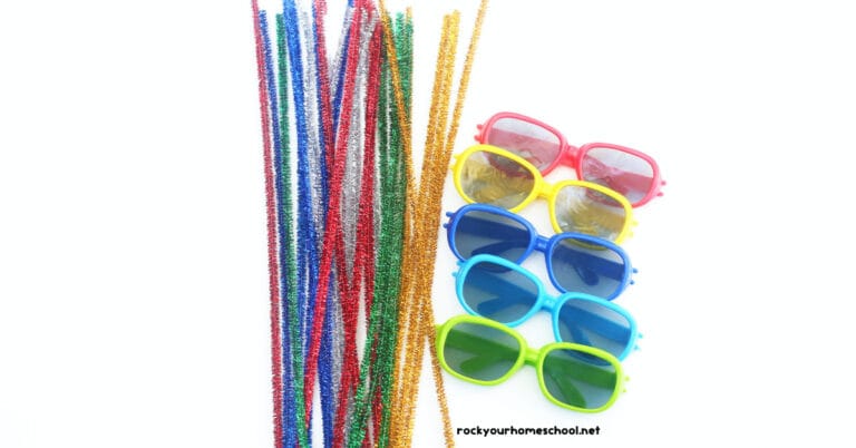 New Year's Eve Glasses Craft: How To Make & Enjoy - Rock Your Homeschool