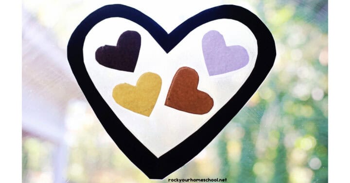 Diversity Craft for Kids: How to Make This Heart Suncatcher - Rock Your ...