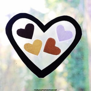 Diversity Craft for Kids: How to Make This Heart Suncatcher - Rock Your ...