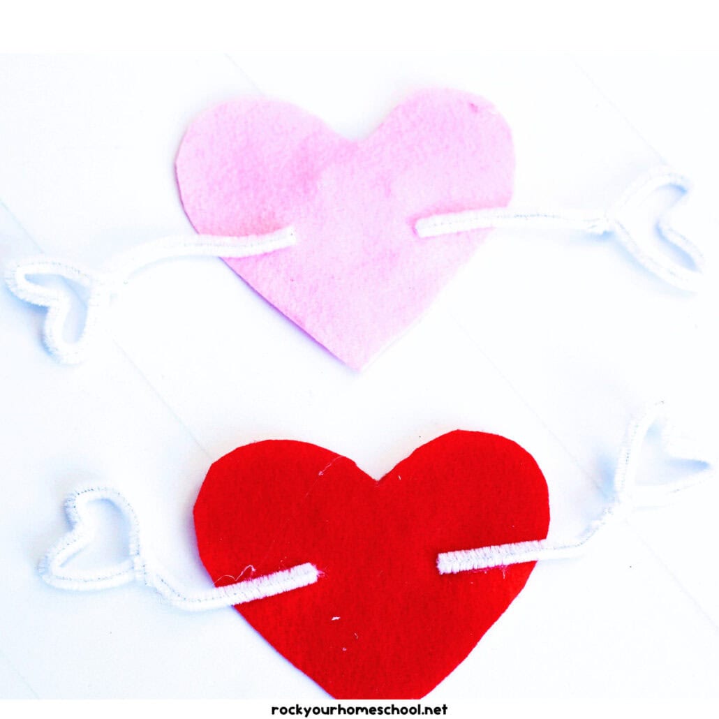 Felt Heart Craft: How To Make These Fun Puppets - Rock Your Homeschool