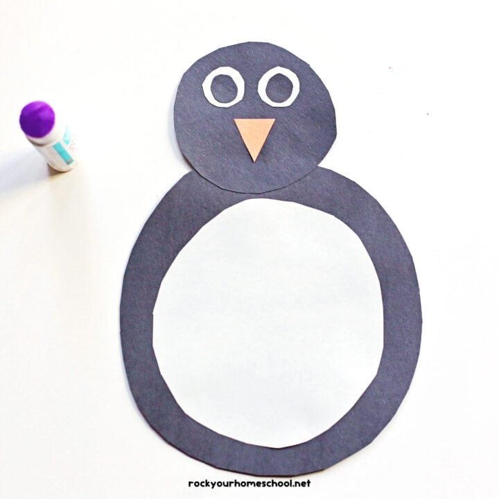 Penguin Shape Craft for Kids: How to Make & Enjoy - Rock Your Homeschool