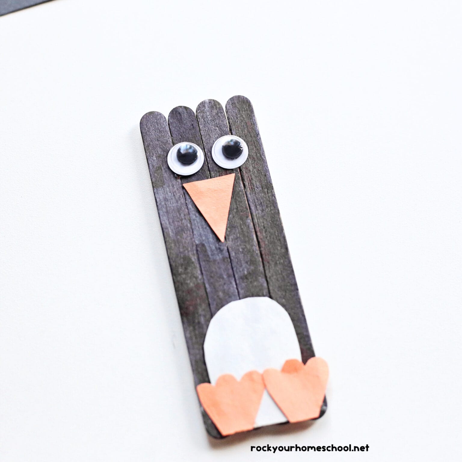 Penguin Popsicle Stick Craft: How To Easily Make & Enjoy- Rock Your Homeschool