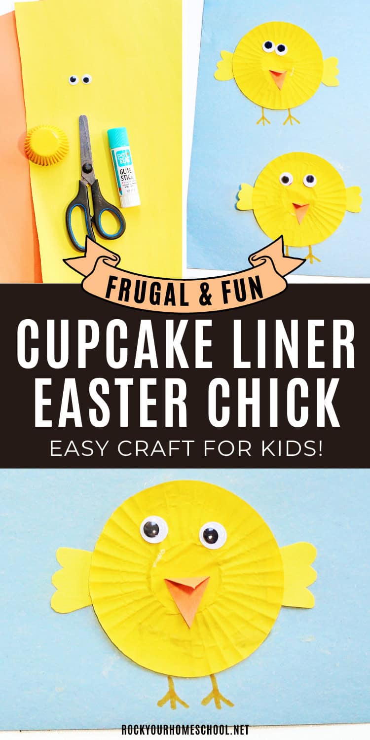 Easter Chick Craft: How to Easily Make with Cupcake Liners- Rock Your ...