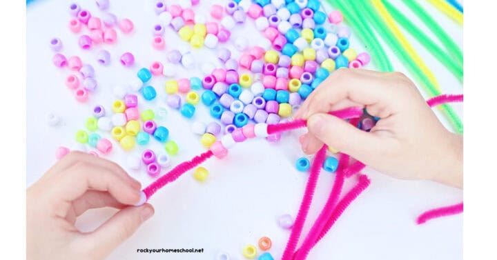 Beaded Pipe Cleaner Flowers: How to Make & Ideas for Enjoying - Rock ...