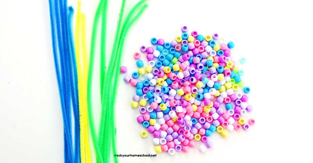 Beaded Pipe Cleaner Flowers: How to Make & Ideas for Enjoying - Rock ...