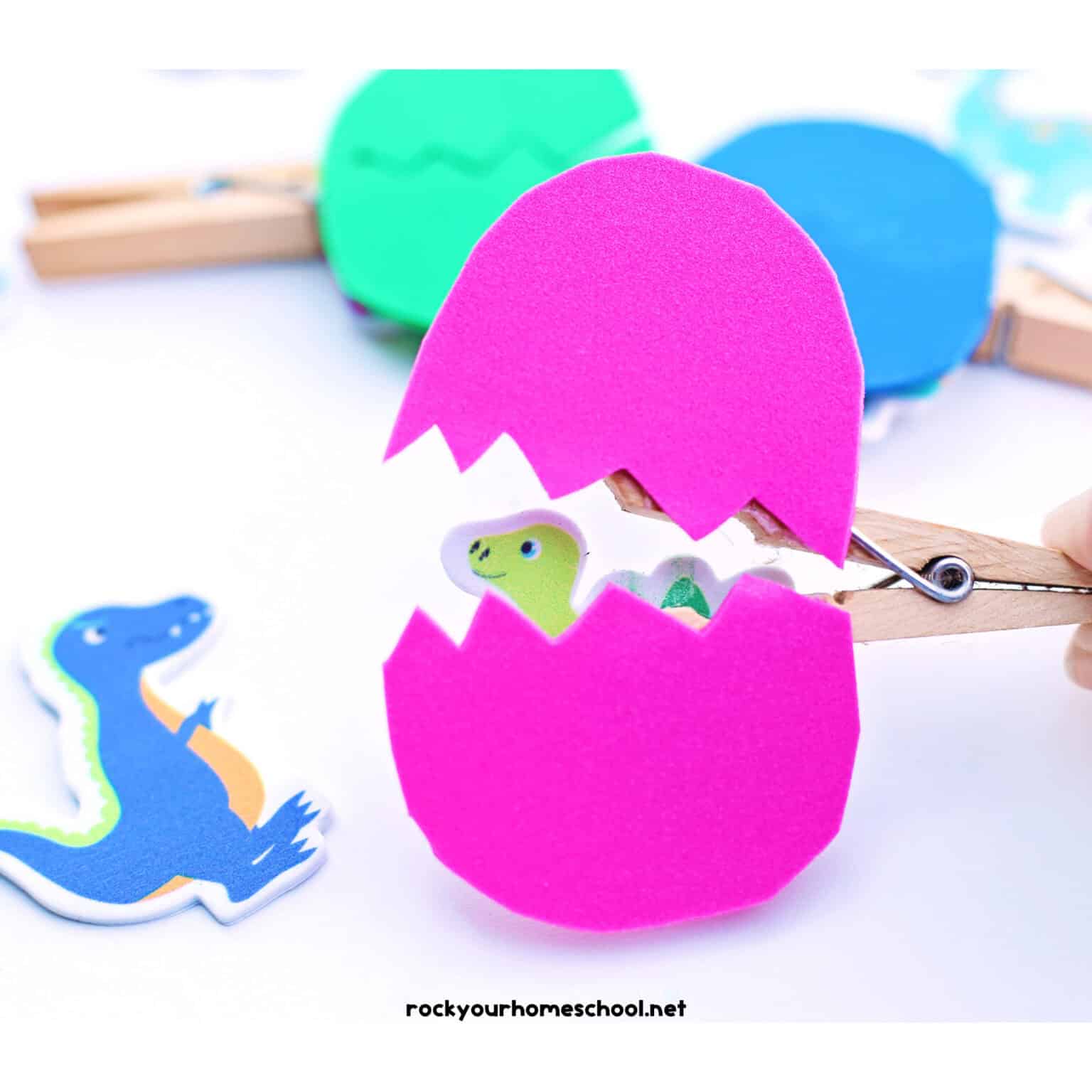 Dinosaur Egg Craft: How to Make for Creative Play & More- Rock Your ...