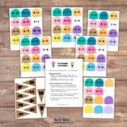 Ice Cream Addition Activities: How to Use for Math Fun (Free)- Rock ...