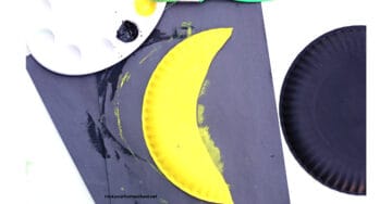 Paper Plate Moon Craft: How to Make for Stellar Fun- Rock Your Homeschool