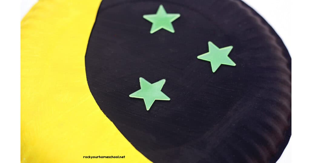 Paper Plate Moon Craft: How to Make for Stellar Fun- Rock Your Homeschool