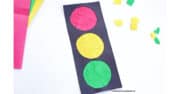 Traffic Light Craft For Kids: How To Make With Torn Paper- Rock Your ...