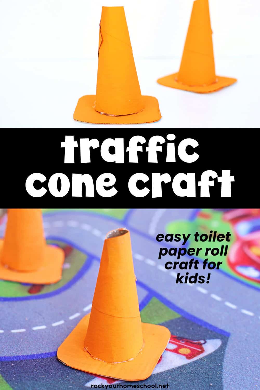 Traffic Cone Craft: How to Make for Terrific Fun- Rock Your Homeschool