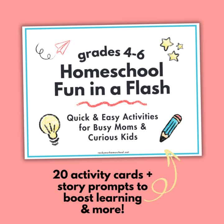 Grades 4-6 Homeschool Fun in a Flash Kit - Rock Your Homeschool